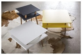 Bílý konferenční stolek Ragaba Square, 55x55 cm