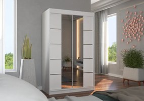 Skříň posuvná se zrcadlem GENUA 120