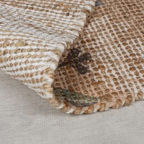 Flair Rugs, Kusový koberec Nadya Arriana Floral Natural, 120x170, hnědá, ložnice