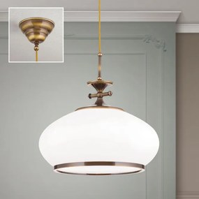Orion HL_6-1271_Patina-Kabel/387 Závěsný lustr EMPIRE PATINA průměr 40cm