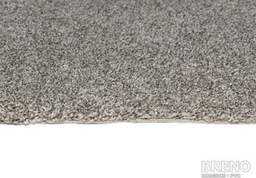 Breno Metrážový koberec ELEGANCE 92 hnědý, šíře 400 cm, Vícebarevné/Hnědá