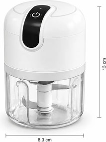 Inteligentní akumulátorový elektrický sekáček - 250 ml