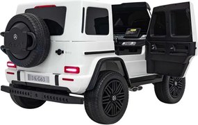 Elektrické autíčko Mercedes Benz G63 AMG XXL bílé