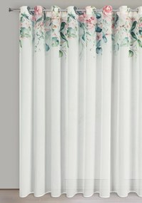 ZÁVĚS NA KROUŽCÍCH ALORA 350X250 CM LISTY