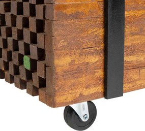 Odkládací stolek, teak, 60x60x38 cm 244515