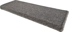 Vopi Nášlapy na schody Nature NEW hnědá obdélník, samolepící - 25x80 obdélník (rozměr včetně ohybu)