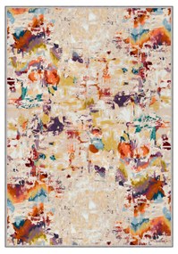 Conceptum Hypnose Kusový koberec WOOKECE311, Béžová, 40 x 60 cm