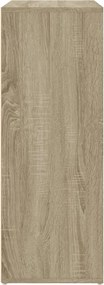 Příborníky 2 ks dub sonoma 60 x 31 x 84 cm kompozitní dřevo 3276583
