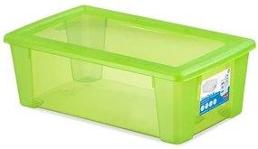 Plastový box Stefanplast Visualbox L - zelený, 10l