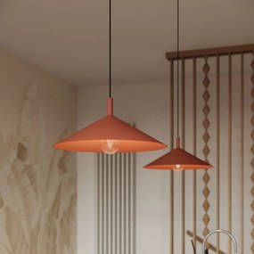 Sollux Lighting Závěsné svítidlo NOX 40 okrově červené