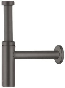 Hansgrohe - Designový sifon Flowstar S, kartáčovaný černý chrom 52105340