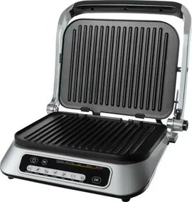 SENCOR SBG 6031SS stříbrná / Kontaktní gril / 2100 W / Regulace teplot