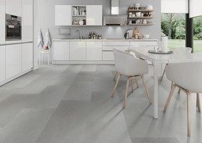 Vinylová podlaha lepená ECO 55 072 Urban Light Grey, 914,4 x 457,2 mm, Oneflor