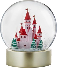 CASTLE Sněhová koule svítící zámek 20 cm