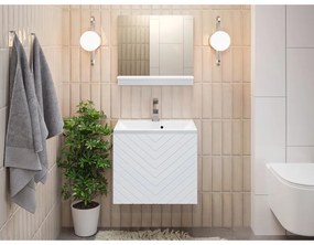 Koupelnová sestava Najrip, Sifon k umyvadlu: ano, Barva dřeva: bílá