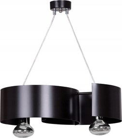 Závěsná Lampa Emibig 2xE27 60W Vixon 2 Black 284/2
