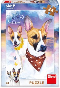 DINO Puzzle Gump Jsme dvojka 24 dílků 18x26 skládačka dn351714