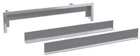Geberit - Souprava pro sprchový odtok ve stěně, vícedílná, umožňující obložení 154.339.00.1