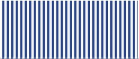 Stahovací markýza Modrá a bílá 350 x 250 cm Polyester a hliník 3330202