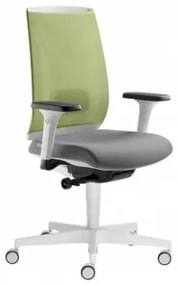 LD seating Kancelářská židle LEAF 504-SYA bez područek Mechanika bez posuvu sedáku Hlavová opěrka bez hlavové opěrky LÁTKY 2 / VALENCIA, XTREME, ASPECT, STYLE, CURA 2021 SÍŤOVINY RIB