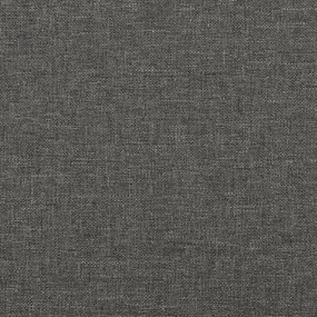 Box spring postel s matrací tmavě šedá 120x190 cm textil 3269684