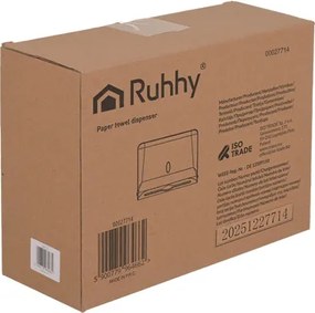 Ruhhy Dávkovač papírových ručníků Ruhy v černé barvě