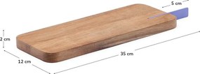 Servírovací dřevěné prkénko 35 x 12 cm Zairin – Kave Home