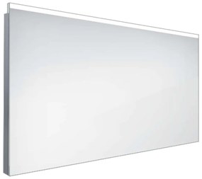 Nimco - Zrcadlo s LED osvětlením, 100x60 cm, hliník ZP 8004