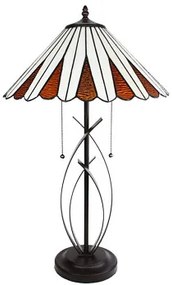 Stolní lampa Tiffany RUSTIC FIORI Clayre &amp; Eef 5LL-6280