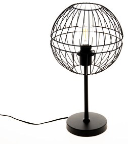 Moderní stolní lampa černá - Sphaera