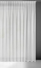 ZÁCLONA NA PÁSCE SIMONE 400X300 CM BÍLÁ