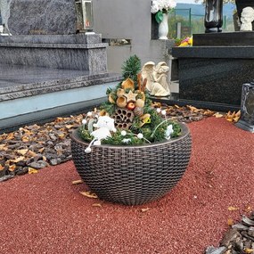 Hřbitovní květináč BAMBUS H