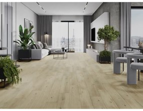 Mexen Calera, vinylová podlaha 1227 x 187 mm LVT Dryback 2,5 mm, PVC podklad, 4stranná V-drážka, dub, F1320-1227-187-255-4V1-01