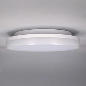 SOLIGHT LED venkovní přisazené svítidlo 24W/230V/1920Lm/4000K/120°/IP54, kruhové bílé