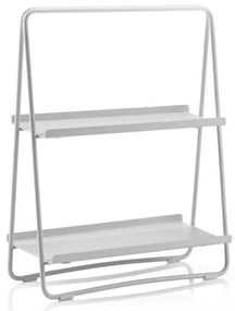 Zone Denmark Kovová stojací police A-Table 58cm Soft Grey