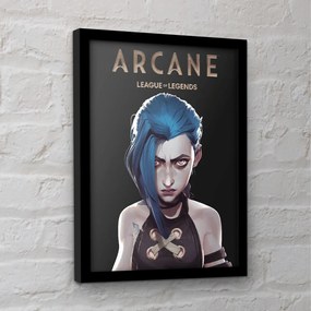 Pyramid International Obraz League of Legends - Arcane: Jinx