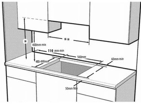 Beko HILG64220S Plynová varná deska