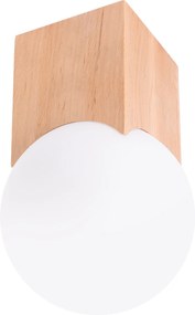 Sollux Lighting Stropní svítidlo SOLIS přírodní dřevo