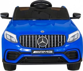 Ramiz Elektrické autíčko Mercedes Benz GLC63S SUV pro děti modré + dálkové ovládání