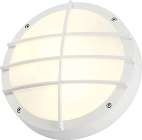 LA 229081 Venkovní svítidlo BULAN mřížka nástěnná bílá 230V E27 2x25W IP44 - BIG WHITE (SLV)