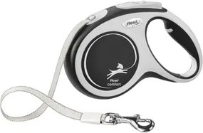 Flexi Comfort M pásek 5m černé / Vodítko