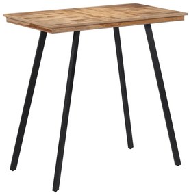 Barový stůl 110 x 55 x 105 cm masivní teakové dřevo - Default Title