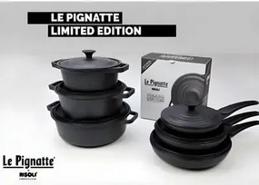 RISOLI Pánev LE PIGNATTE 20 cm / S víkem / Litý hliník / Nepřilnavý po