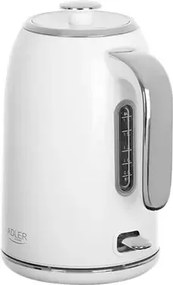Adler AD 1341 bílá / Rychlovarná konvice / 2200W / 1.7 L
