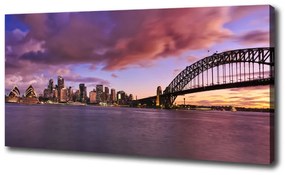 Wallmuralia Foto obraz na plátně Most Sidney 100x50