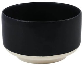 Studio Arhoj Porcelánová miska Matte Black 630 ml, černá barva, porcelán