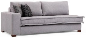 Designová rohová sedačka Wilano 350 cm světle šedá