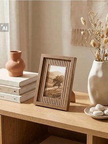 Sinsay - Rámeček na fotografie s žebrovanými prvky - béžová