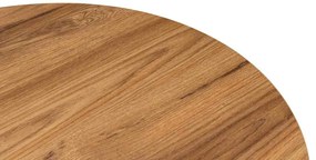 Designový konferenční stolek Quinlan 120 cm hnědý