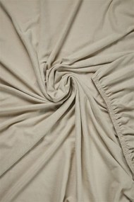 Beddinghouse Premium Jersey prostěradlo, sand, 140x200cm (pohodlné prostěradlo)